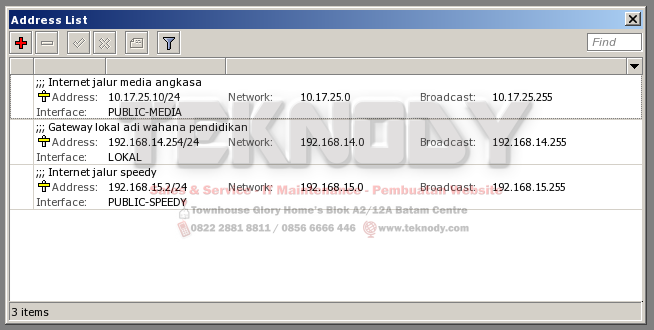 Setting Load Balance Mikrotik - Teknody
